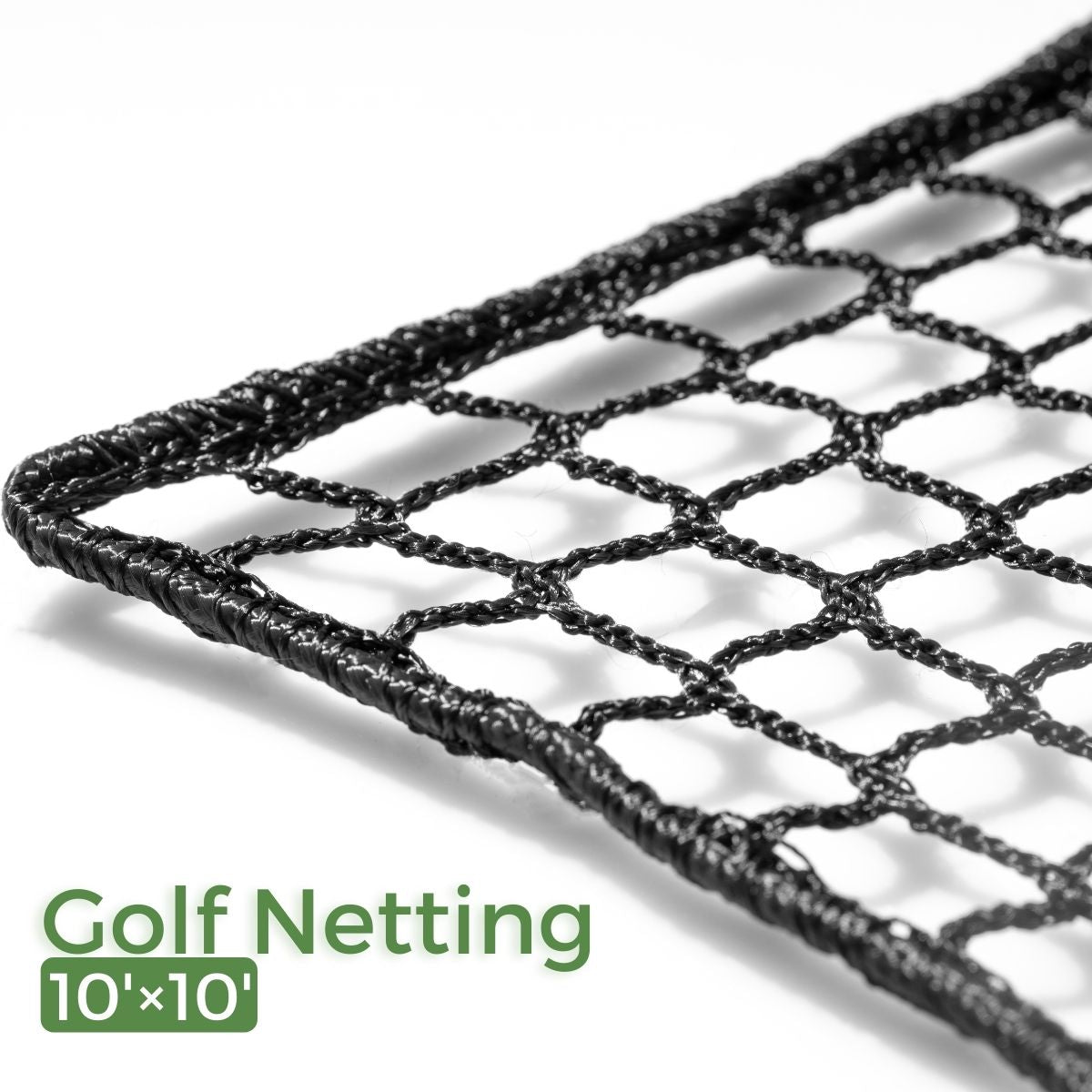 Golf Netting Material 10'x10' - Golf Hitting Net for Backyard – Morelux